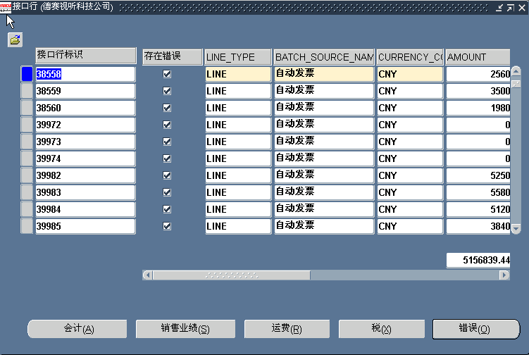 弱弱地问，销售产生是依据发运日期但，在ar中为什么没产生应收款呢？ Oracle Erp Itpub论坛－专业的it技术社区