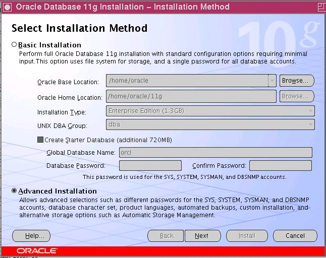 Oracle 11g Advanced Installation - Oracle新技术 - ITPUB论坛－专业的IT技术社区