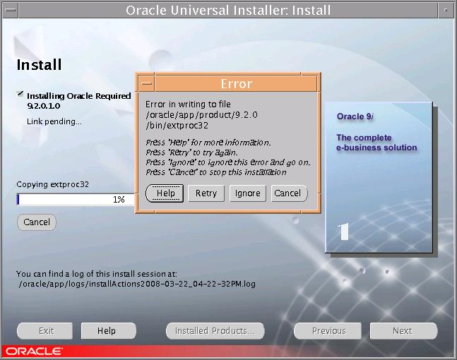 安装oracle时遇到问题(已解决) Oracle数据库管理 Itpub论坛-专业的it技术社区